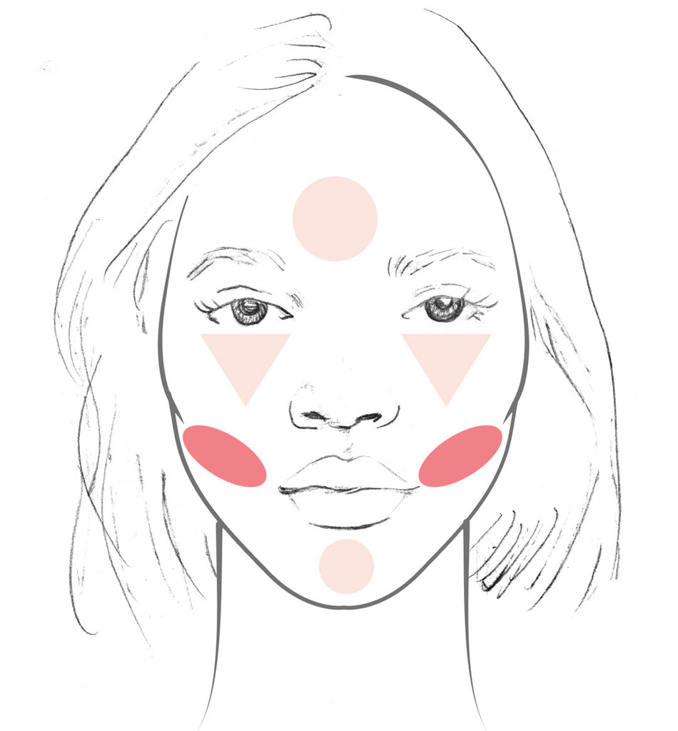 Diamond Shaped Face Contouring
