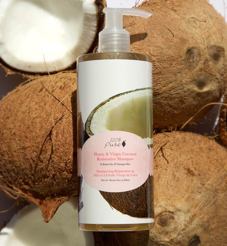 Why Coconut Shampoo Works for Silky Smooth Hair | 100% PURE