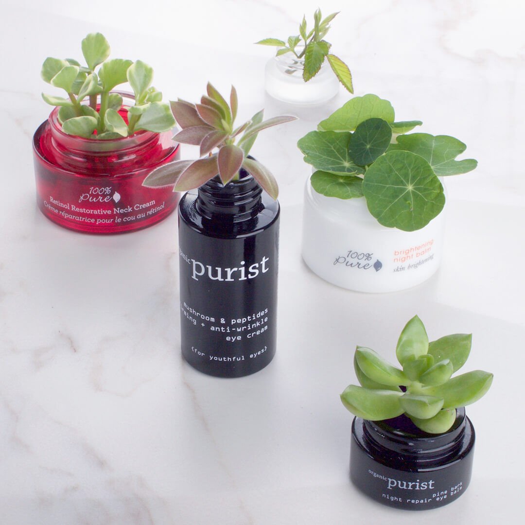 Waste Less, Save More - Use Your Old Containers | 100 % PURE – 100% PURE