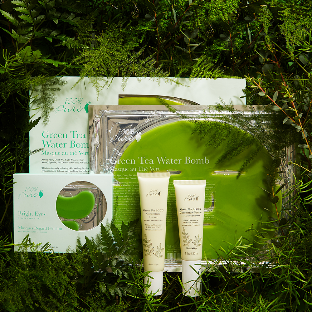 Green Tea Water Bomb Kit – 100% PURE