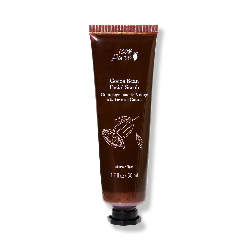 Cocoa Bean Facial Scrub – 100% PURE